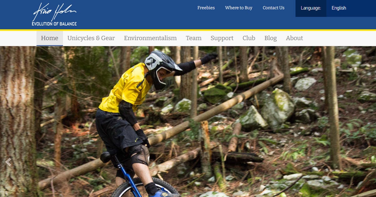 Kris Holm announces his 2024 team | Unicycle.com (UK)