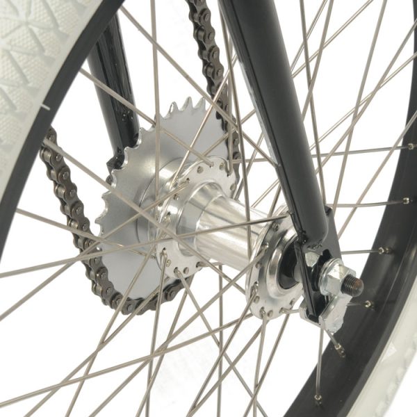 5′ Club Single Chain Giraffe Unicycle – Black | Unicycle.com (UK)