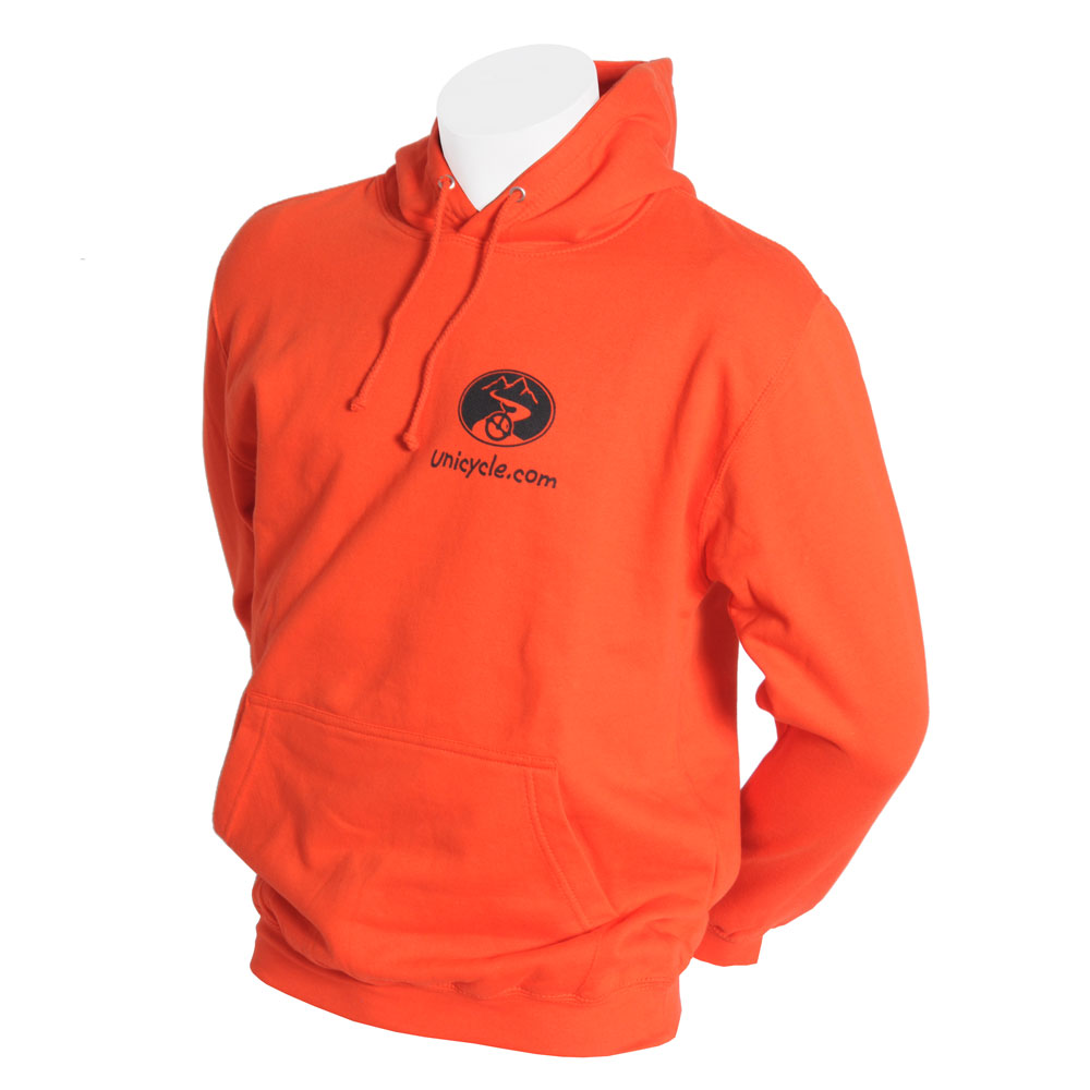 Unicycle.com Hoodie – Orange | Unicycle.com (UK)