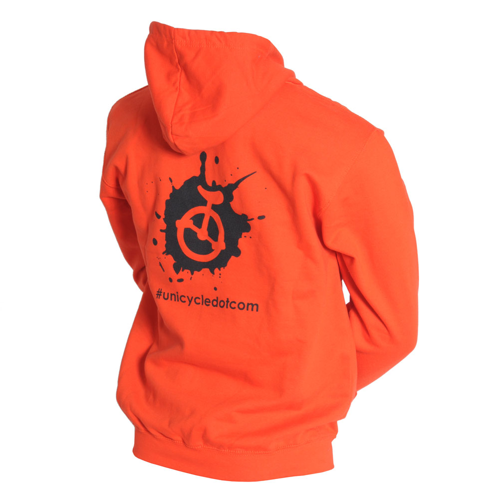 Unicycle.com Hoodie – Orange | Unicycle.com (UK)
