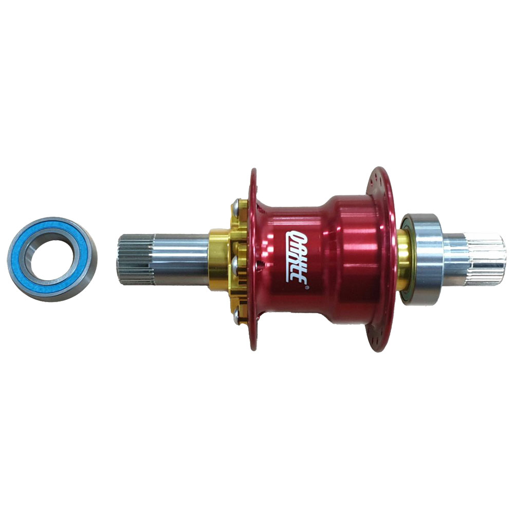 Qu-Ax Q-Axle Hub “PipiFax” Freewheel, 36 Hole – Red | Unicycle.com (UK)