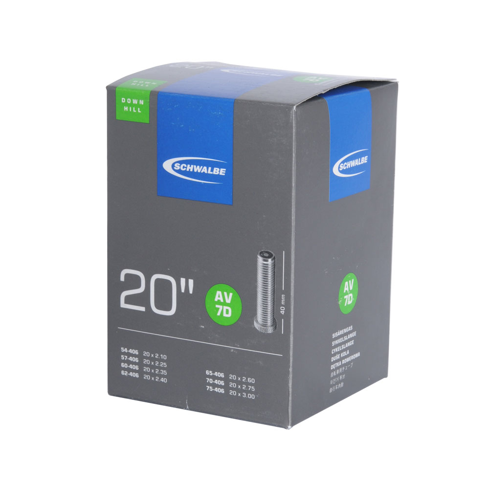 Inner Tube 20″ x 3.0 Schrader – Schwalbe (AV7D) | Unicycle.com (UK)